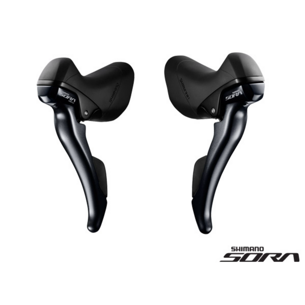ST-R3000 sti shifter set sora 9 speed double FD-R3000 ONLY – Salter Cycles