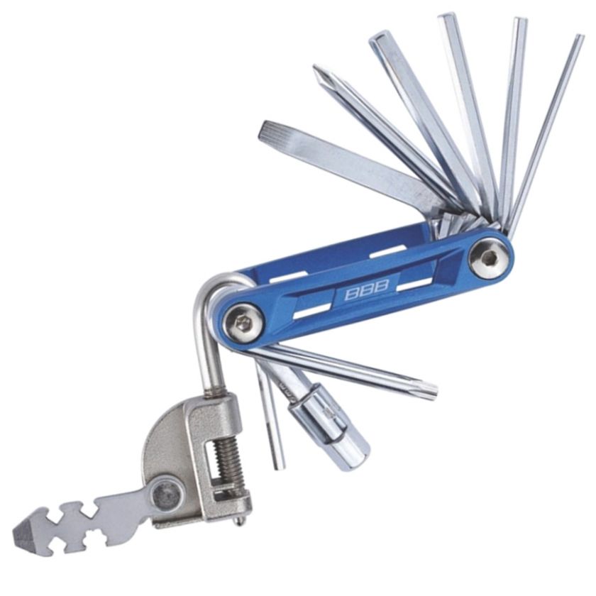 BBB PRIMEFOLD MULTI-TOOL LARGE BLUE/SILVER – Salter Cycles